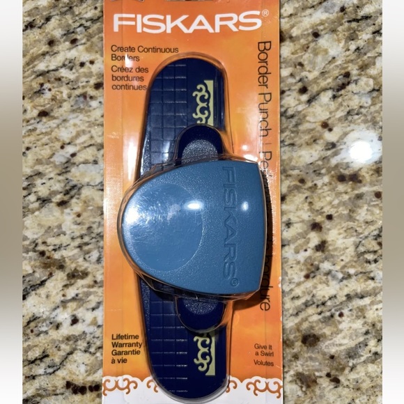 Fiskars | Other | Fiskars Border Paper Punch Get It A Swirl | Poshmark